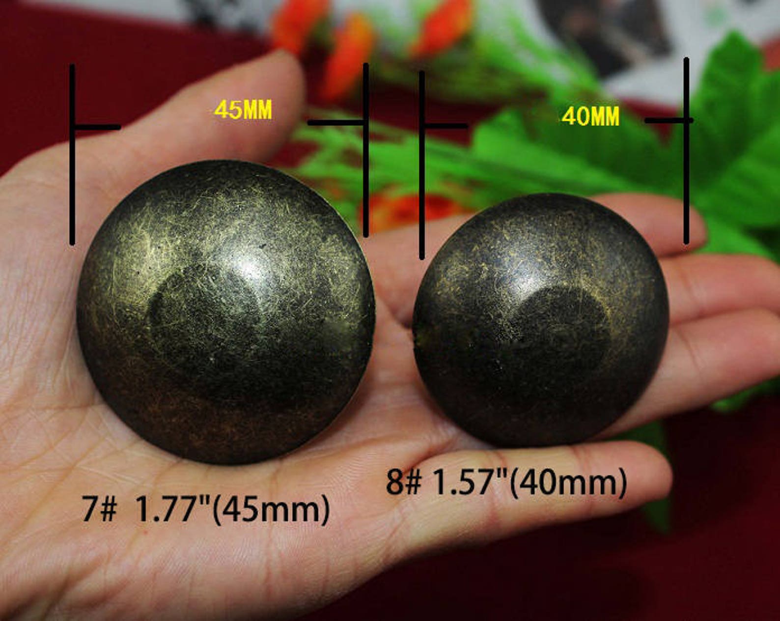 Vintage Door Tacks Round Head Upholstery Iron Décor Big Nail - Etsy