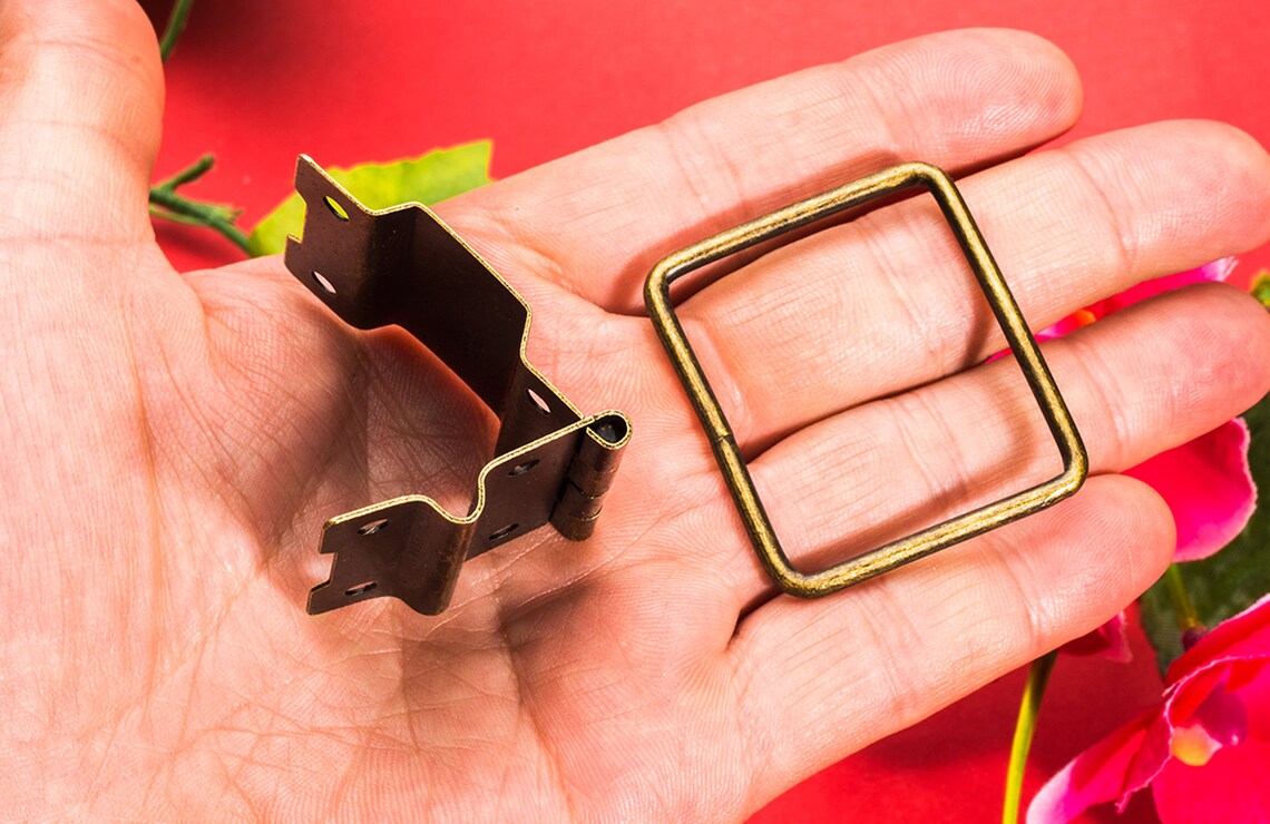 4 Retro Connected Hinges Black Bronze Divide Hinge Iron - Etsy