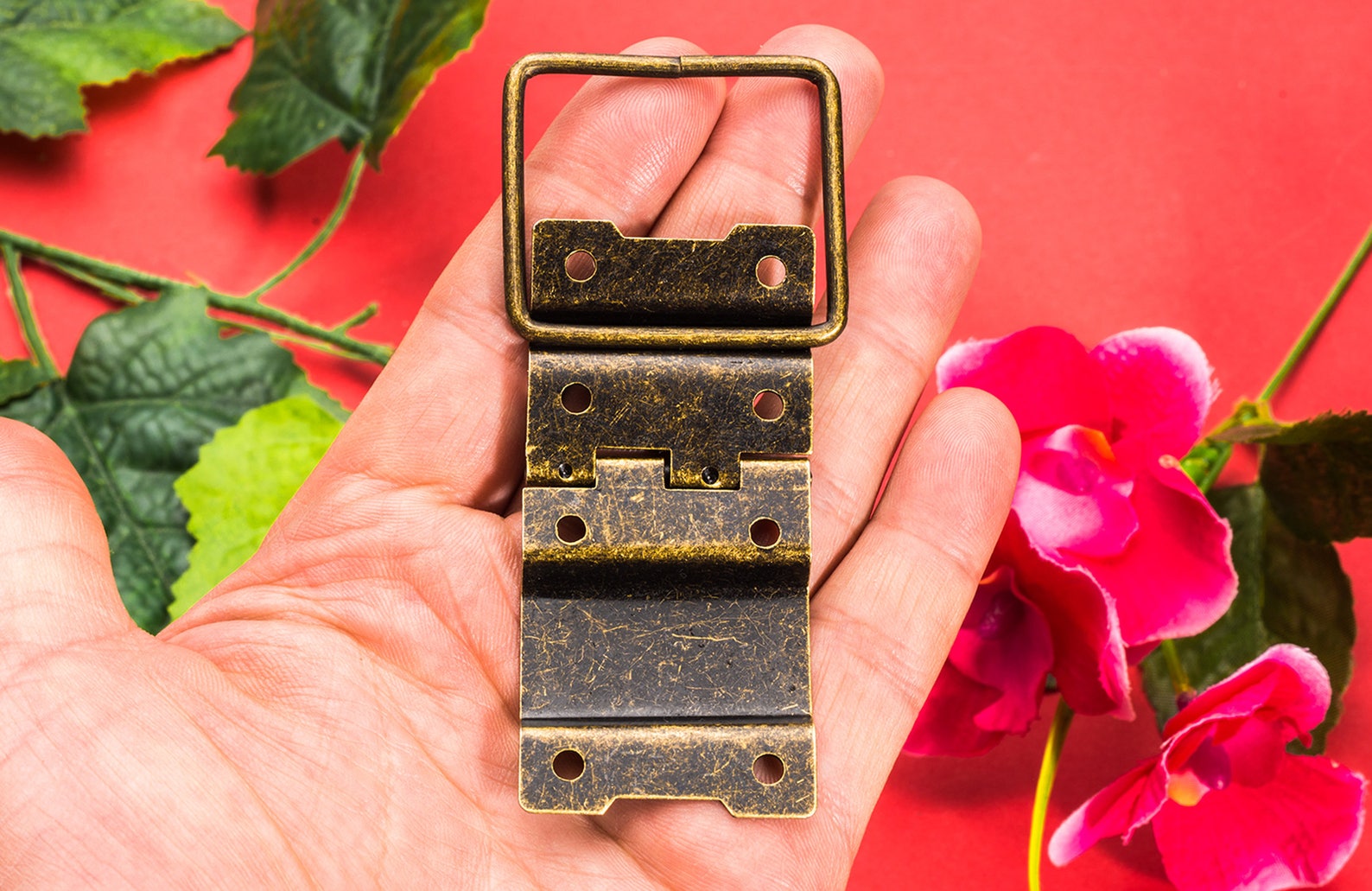 4 Retro Connected Hinges Black Bronze Divide Hinge Iron - Etsy