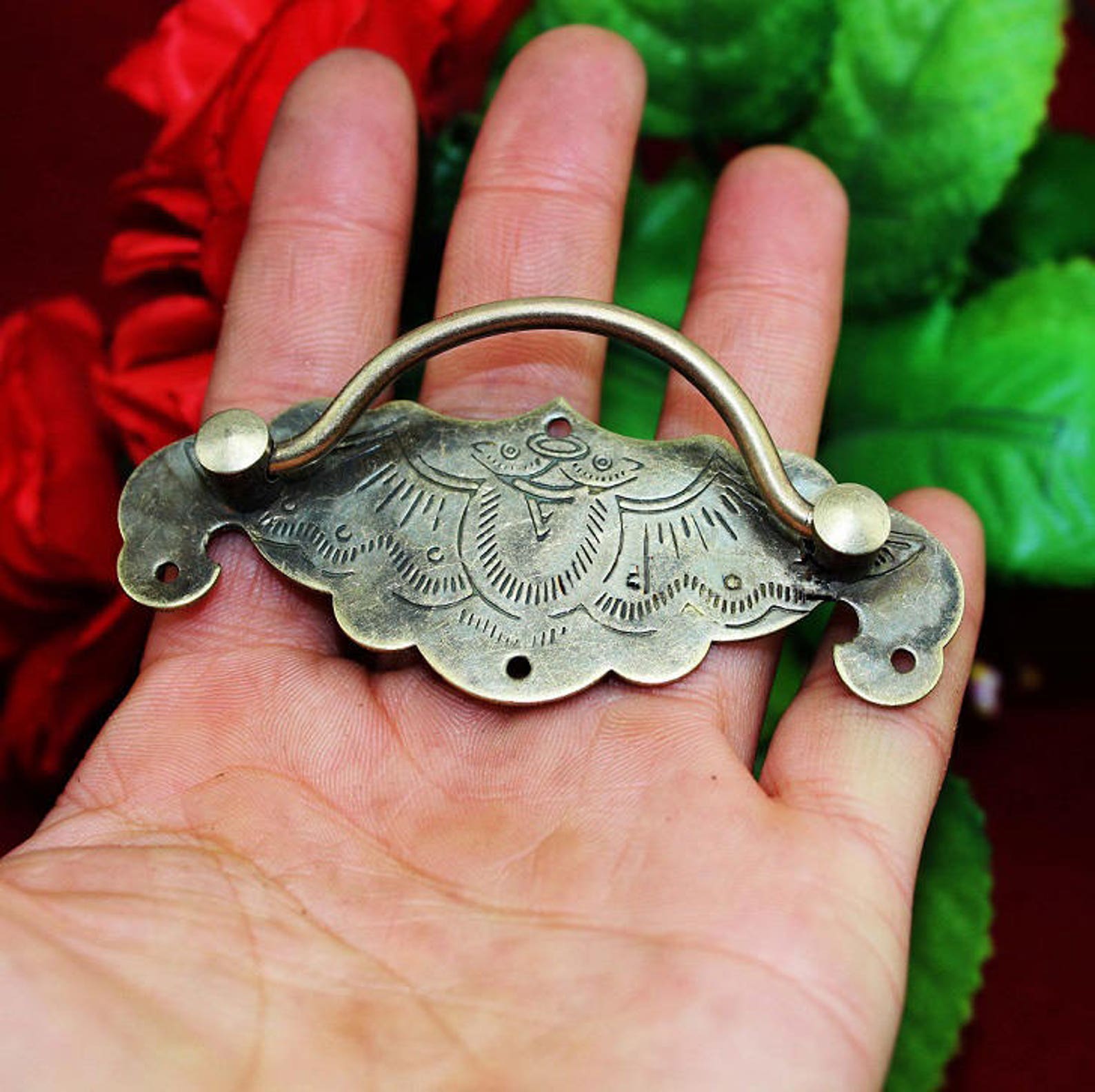 Chest Brass Latch7.5cm latchlock2.5cmpullcorners | Etsy