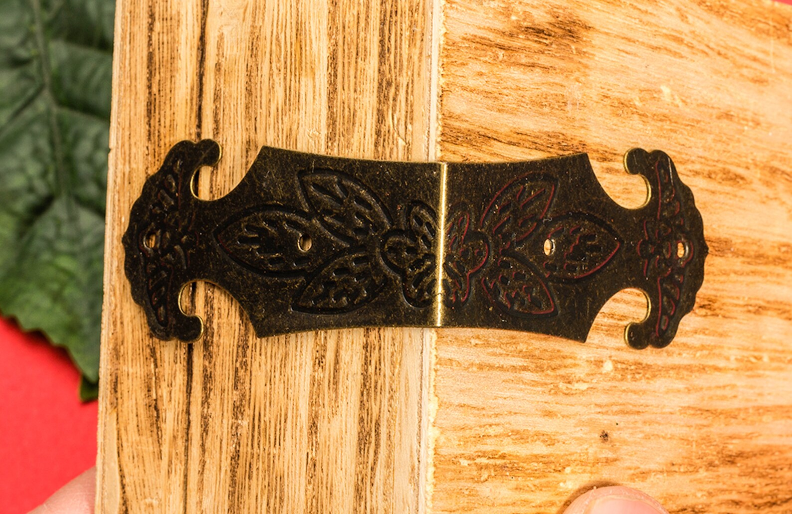 4 or 20 Bronze L Brackets Vintage Protection Flower Bird Box 2 Sided ...