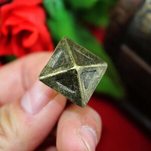 10 Square Tacks Vintage Four Sides Bronze Color Upholstery Iron Nail ...
