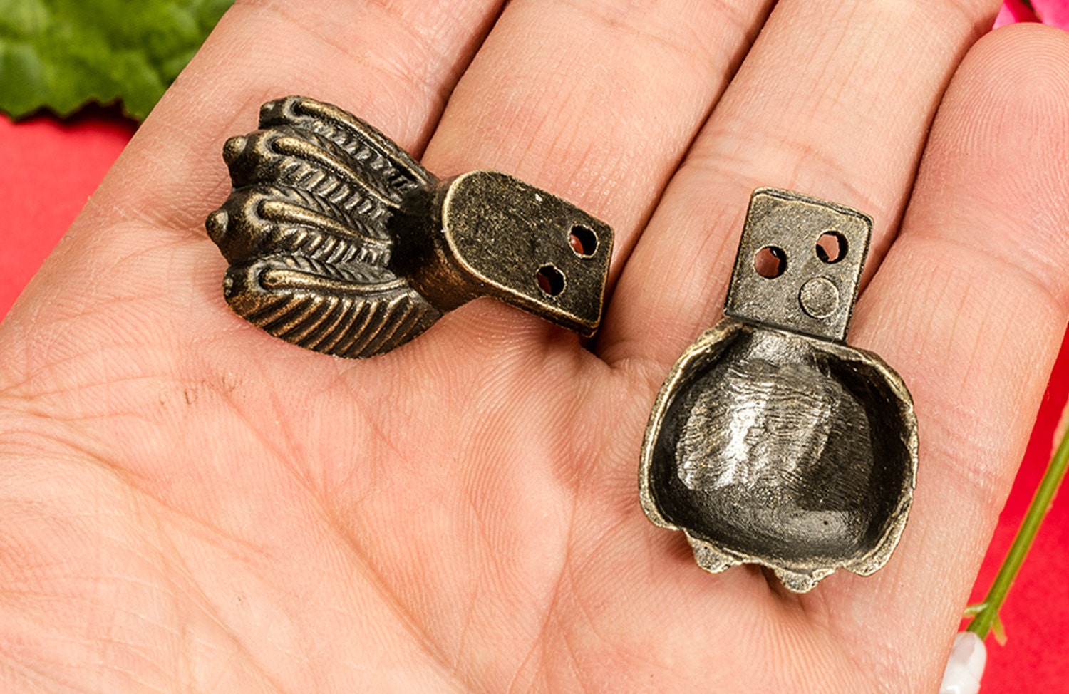 4 or 20 Retro Lizard Feet Vintage Chest Leg Decorative Metal - Etsy