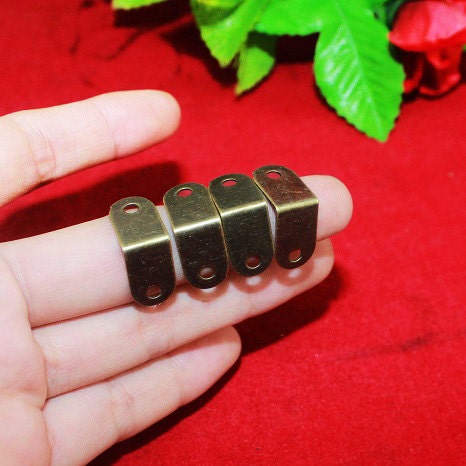 20 Mini L Bracket Box Edge Cover Corner Protectors Bronze | Etsy