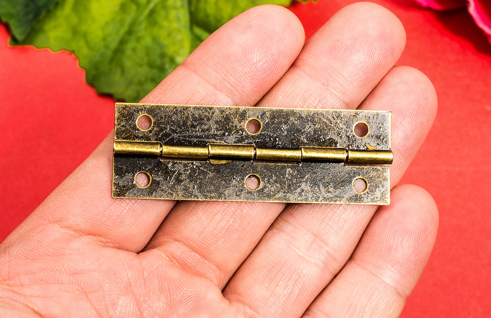 20 Long Hinges Bronze Gold Right Angle Iron Flat Degree - Etsy