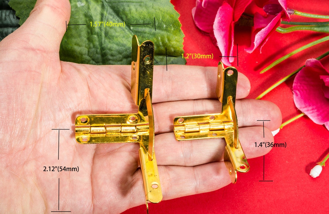 10 Yellow Ear Support Hinges Fixed Ear Gift Box Aircraft Gemel Supplies ...