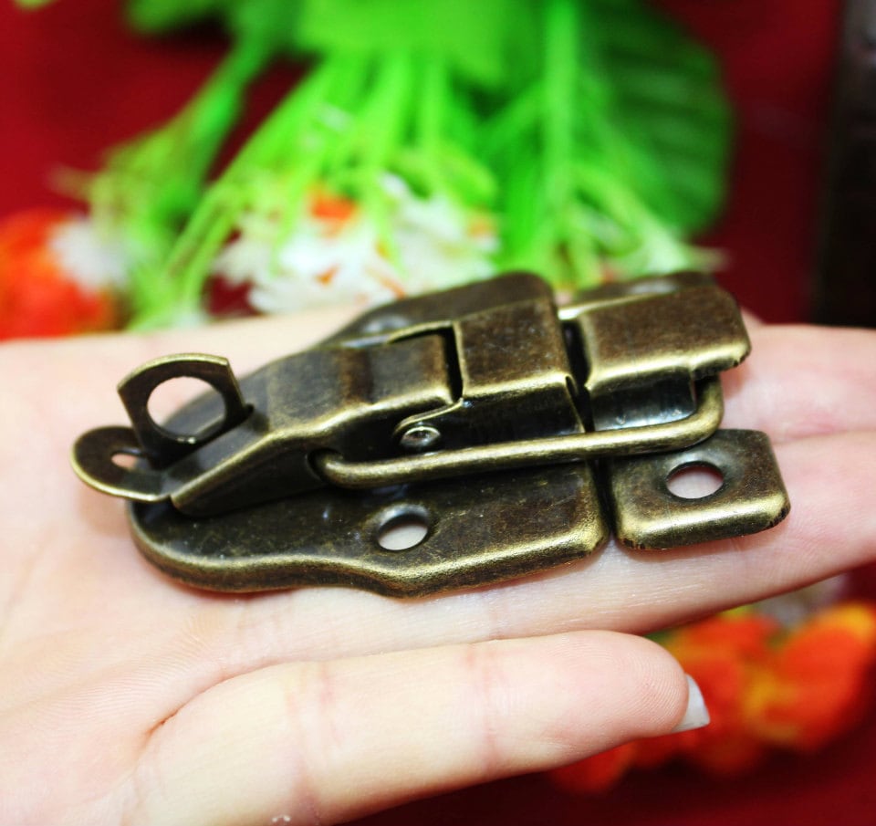Large Duckbilled Latch Classical Suitcase Hasp With Key Hole - Etsy