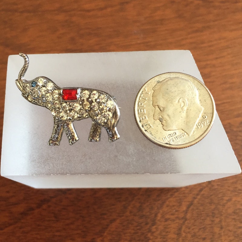 Elephant Lapel Pin - Etsy