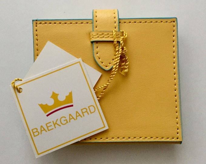 Vintage Baekgaard Photo Album Lemon and Caribbean Blue/baekgaard ...