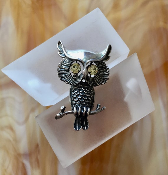 Beau Sterling SONGBIRD Pin with Musical Notes/Beau St… - Gem