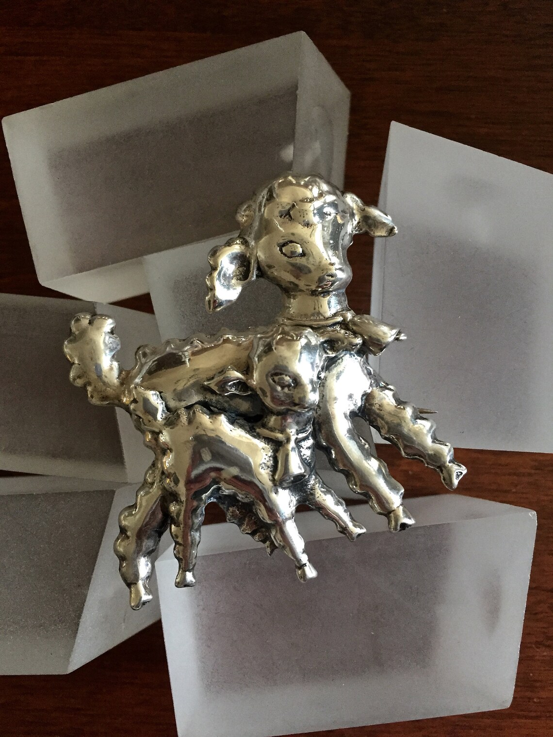 Vintage Sterling Lamb Pin/vintage Mary Had A Little Lamb Pin/sterling ...