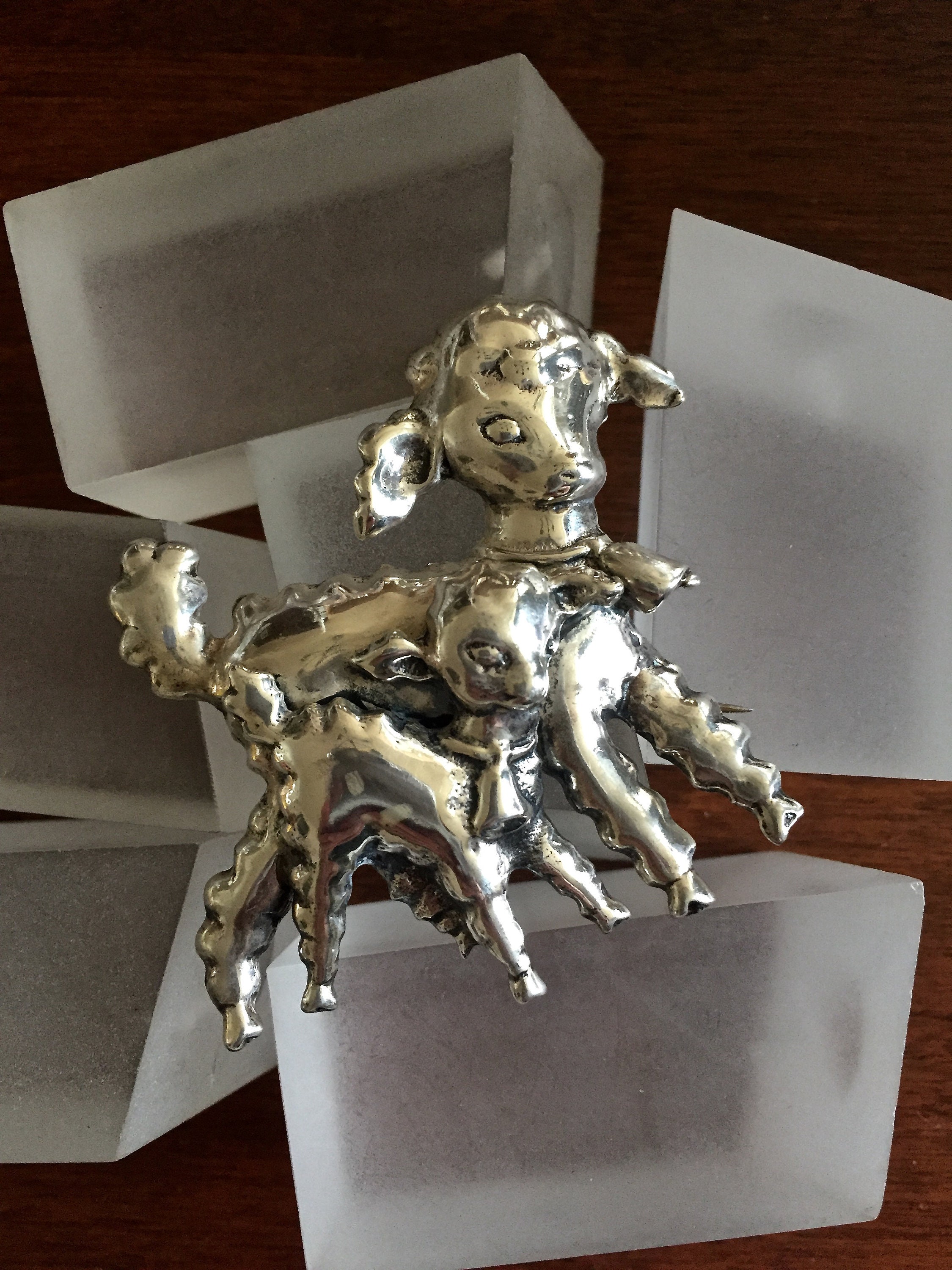 Vintage Sterling Lamb Pin/vintage Mary Had A Little Lamb Pin/sterling ...