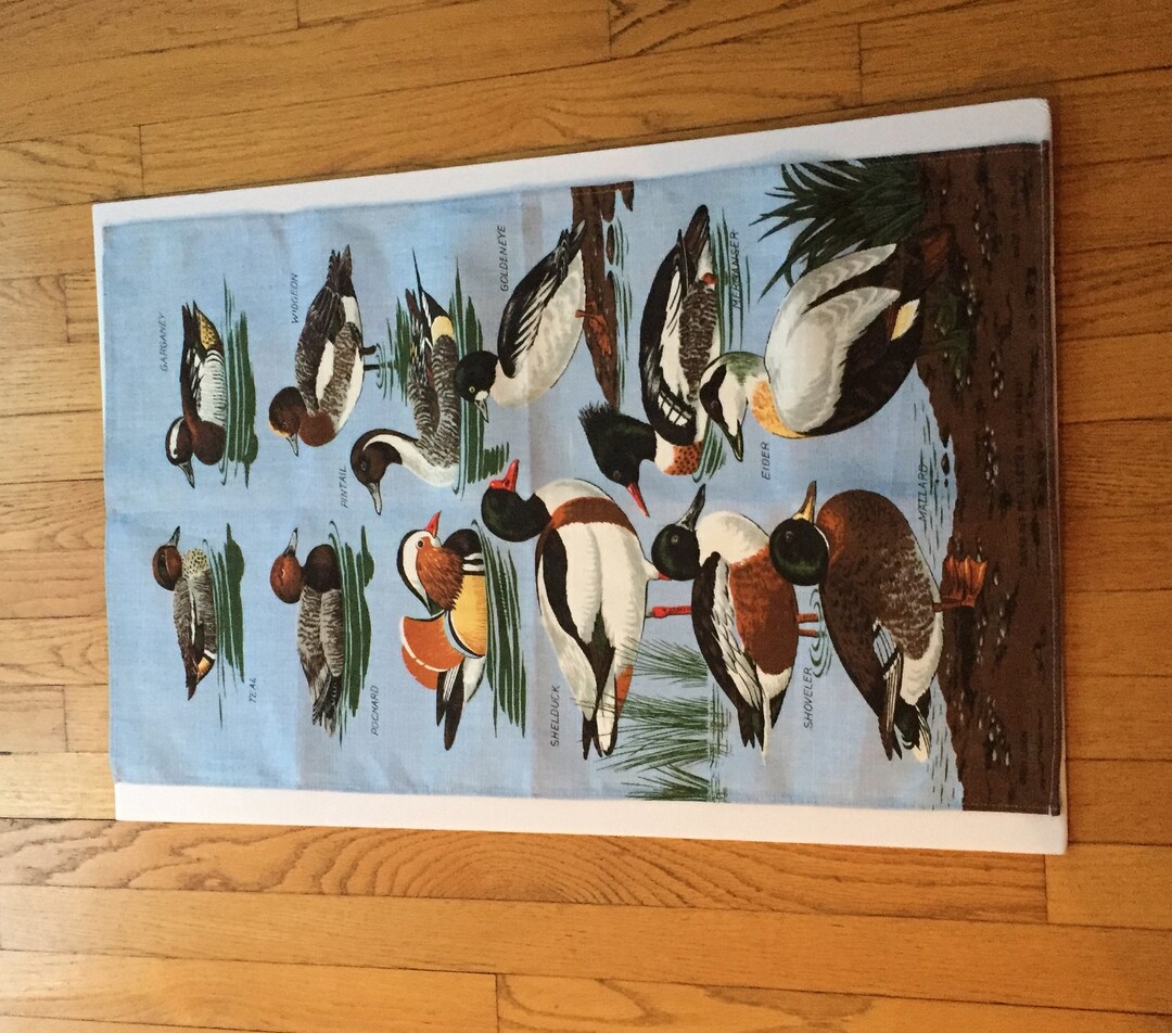 ULSTER Tea Towel/ulster DUCK Tea Towel/ducks by Ulster Tea Towel/ducks ...