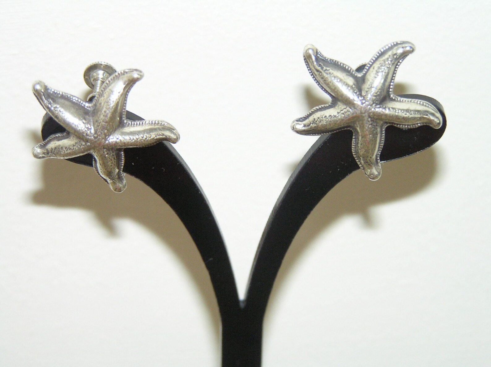 Beau Sterling Star Fish Clam Shell Pin Sterling Silver Star - Etsy
