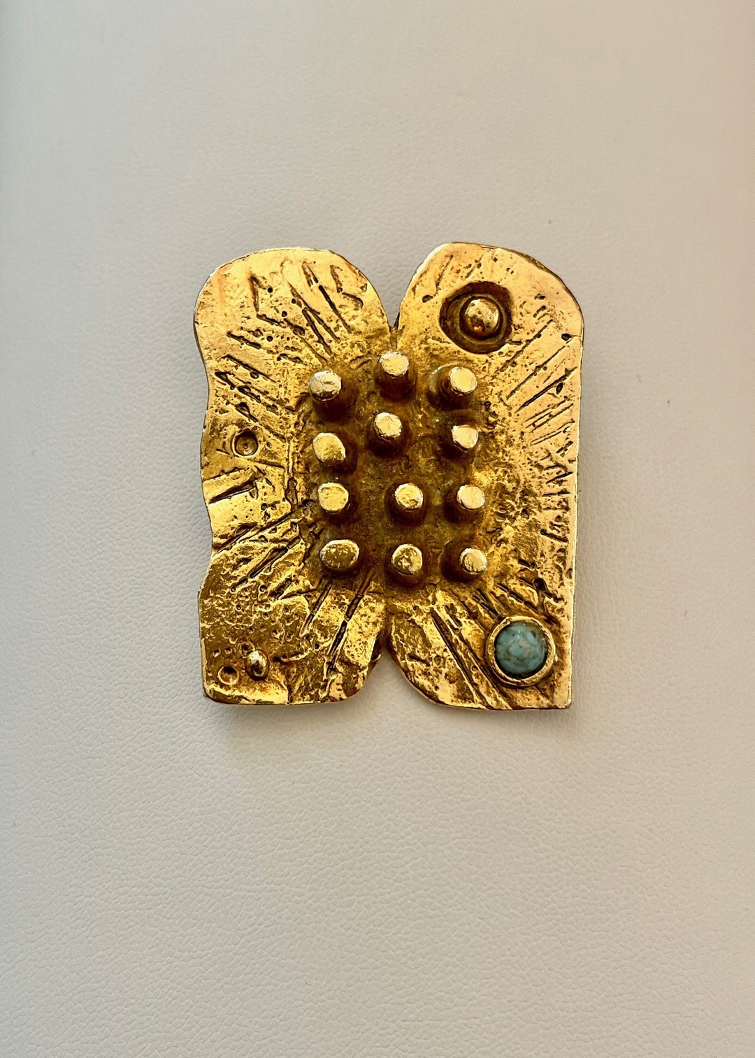 RESERVED FOR KIM Vintage 1976 Dani Karavan Ten Commandments Pin Pendant ...
