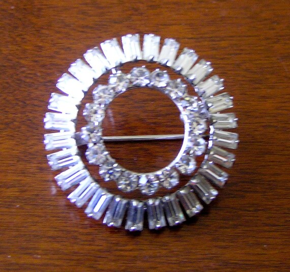 Carl Art Pin,Carl Art Sterling Rhinestone Pendant,Car… - Gem