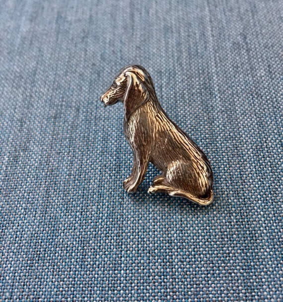 Vintage Jezlaine Sterling Dog Pin/Vintage Jezlaine St… - Gem