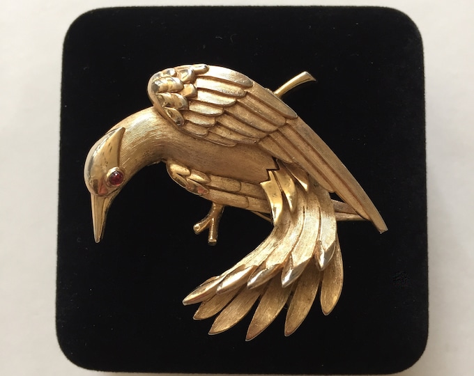 1964 Crown Trifari Bird Pin From the Birds of Fashion Collection/crown ...