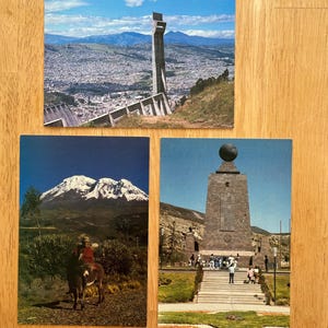 Vintage Quito Ecuador Postcards/quito Ecuador Postcards Unused/vintage ...