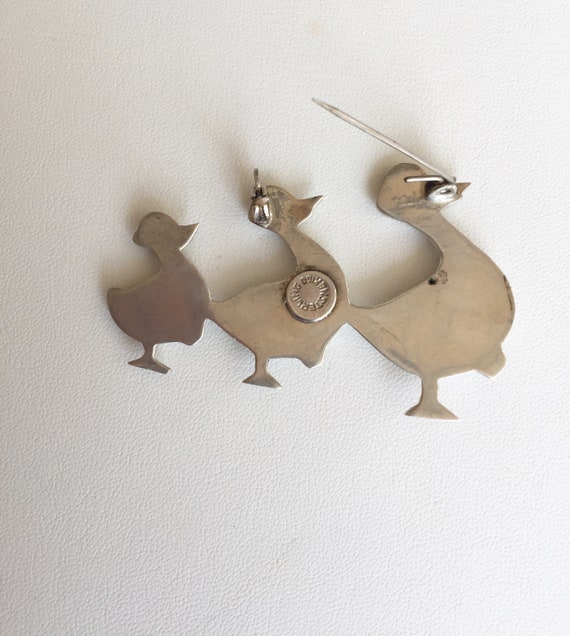 Vintage Sterling Duck Pin/Vintage Sterling Silver Duc… - Gem