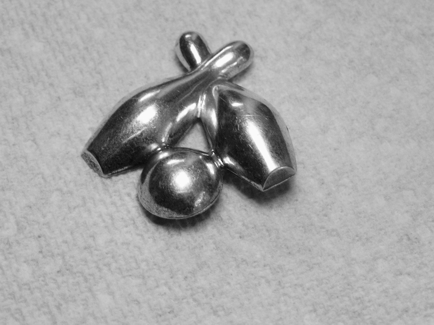 Vintage Beau Sterling Silver Ball and Bowling Pins Beau | Etsy