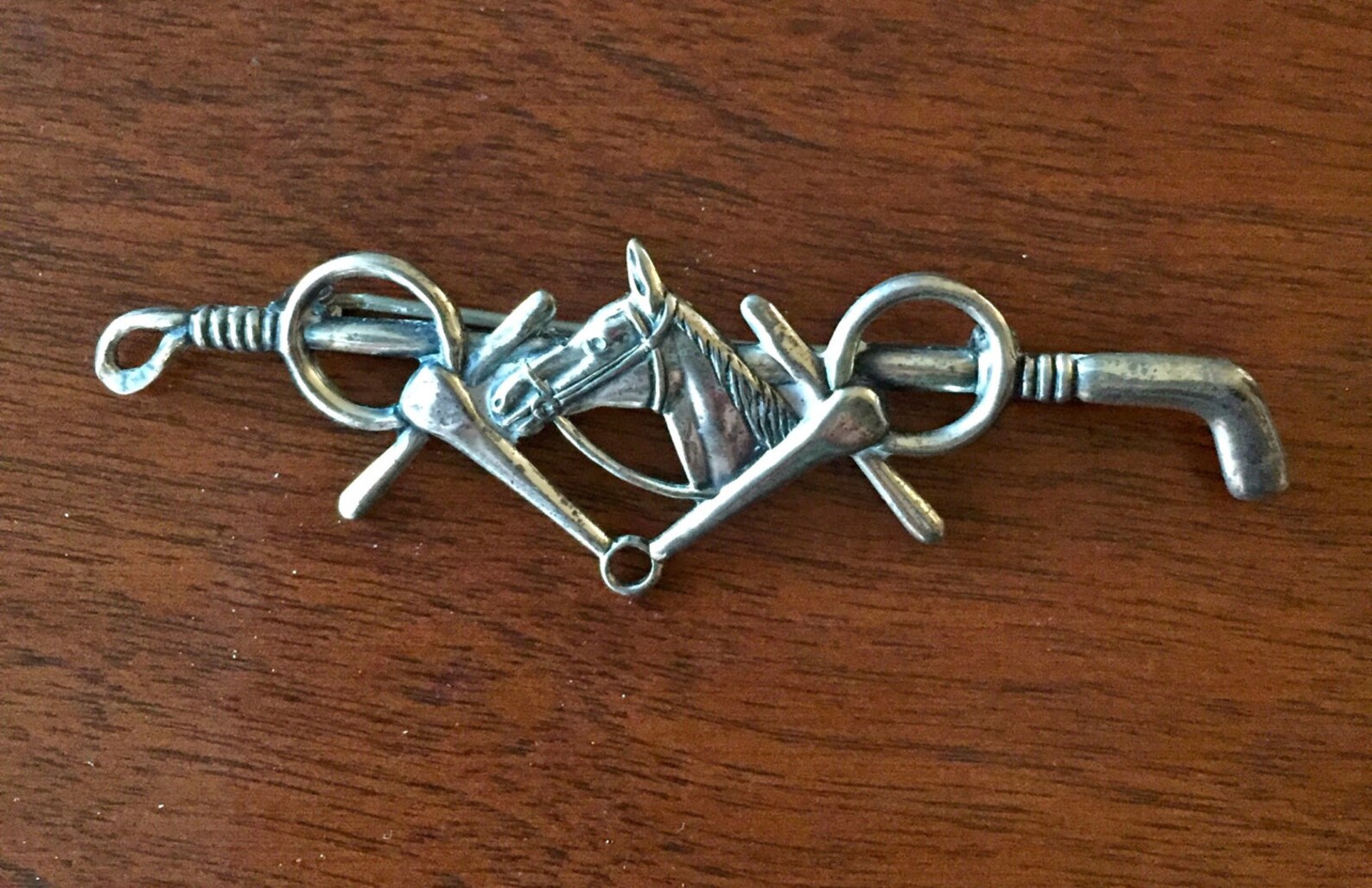 Sterling Horse Head Riding Crop/bridle Pin/sterlingsilver - Etsy