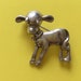 Vintage Sterling Lamb Pin/vintage Mary Had A Little Lamb Pin/sterling ...