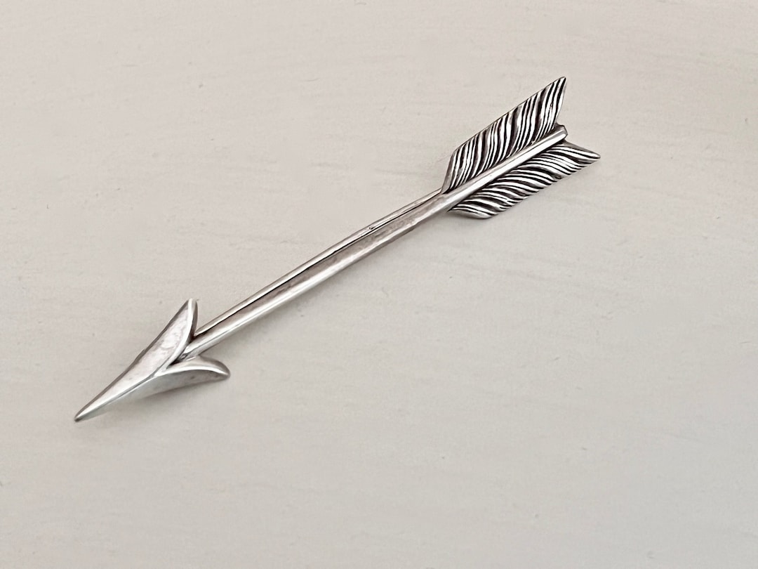 Sterling ARROW Pin/wre Sterling Silver ARROW Pin/we Richards Sterling ...