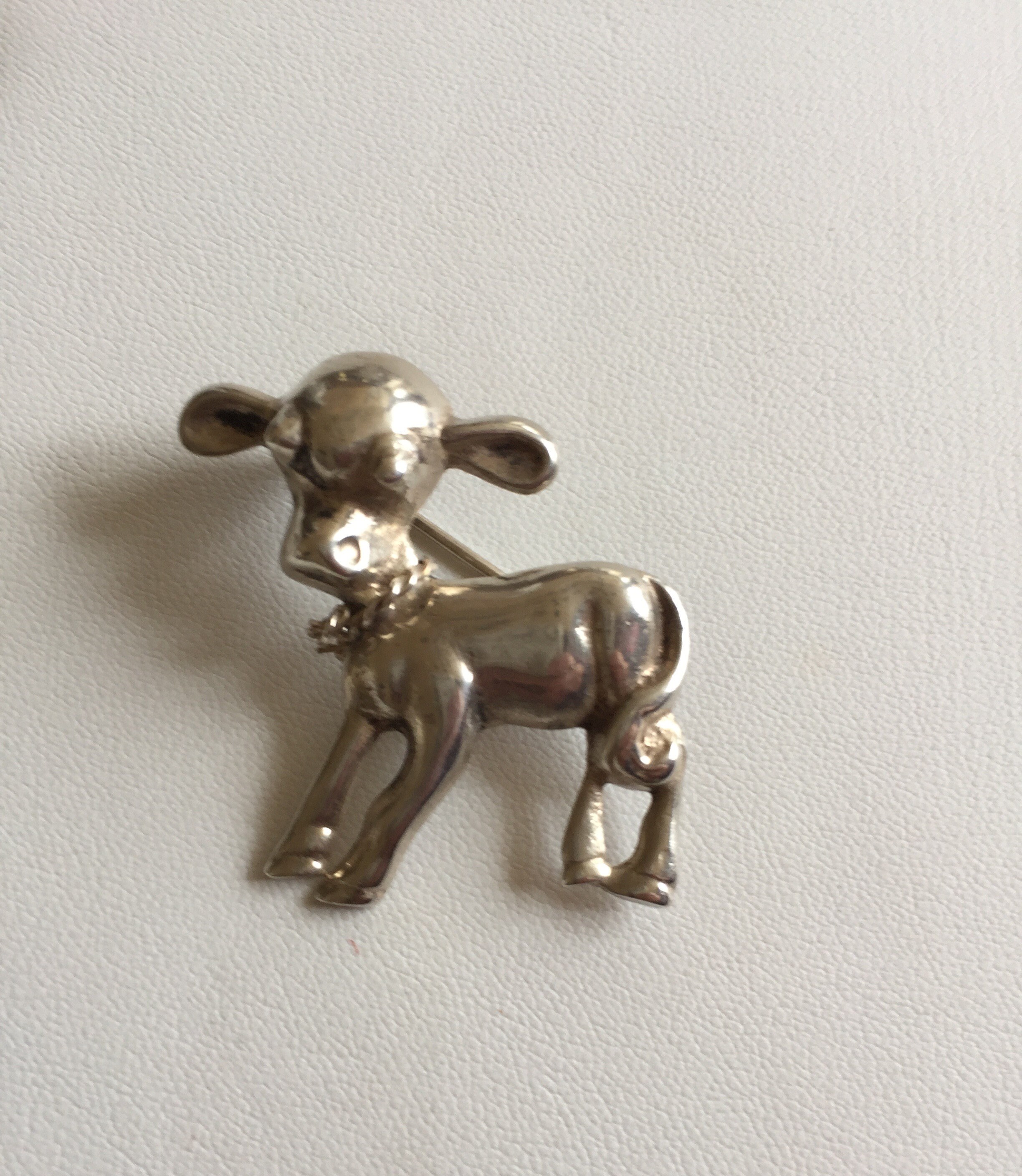 Vintage Sterling Lamb Pin/Vintage Sterling Silver Lamb - Etsy España