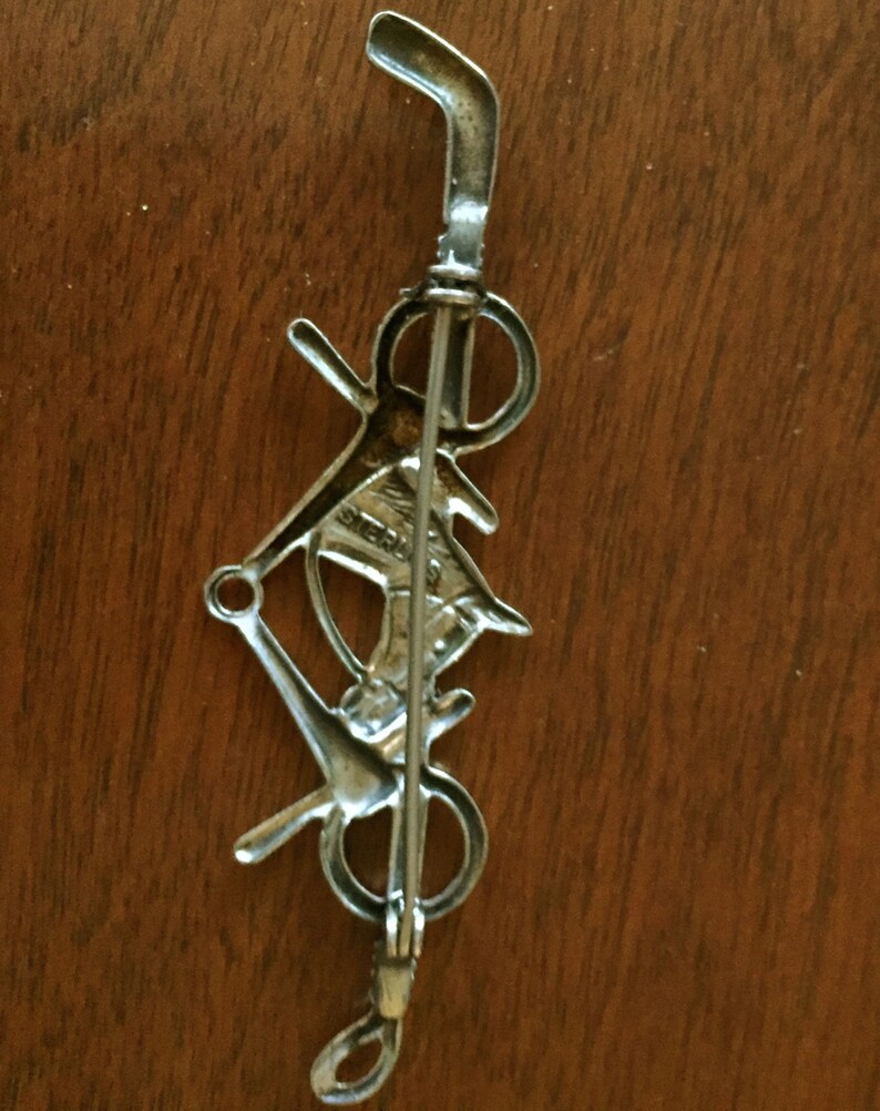 Sterling Horse Head Riding Crop/bridle Pin/sterlingsilver Horse Pin ...