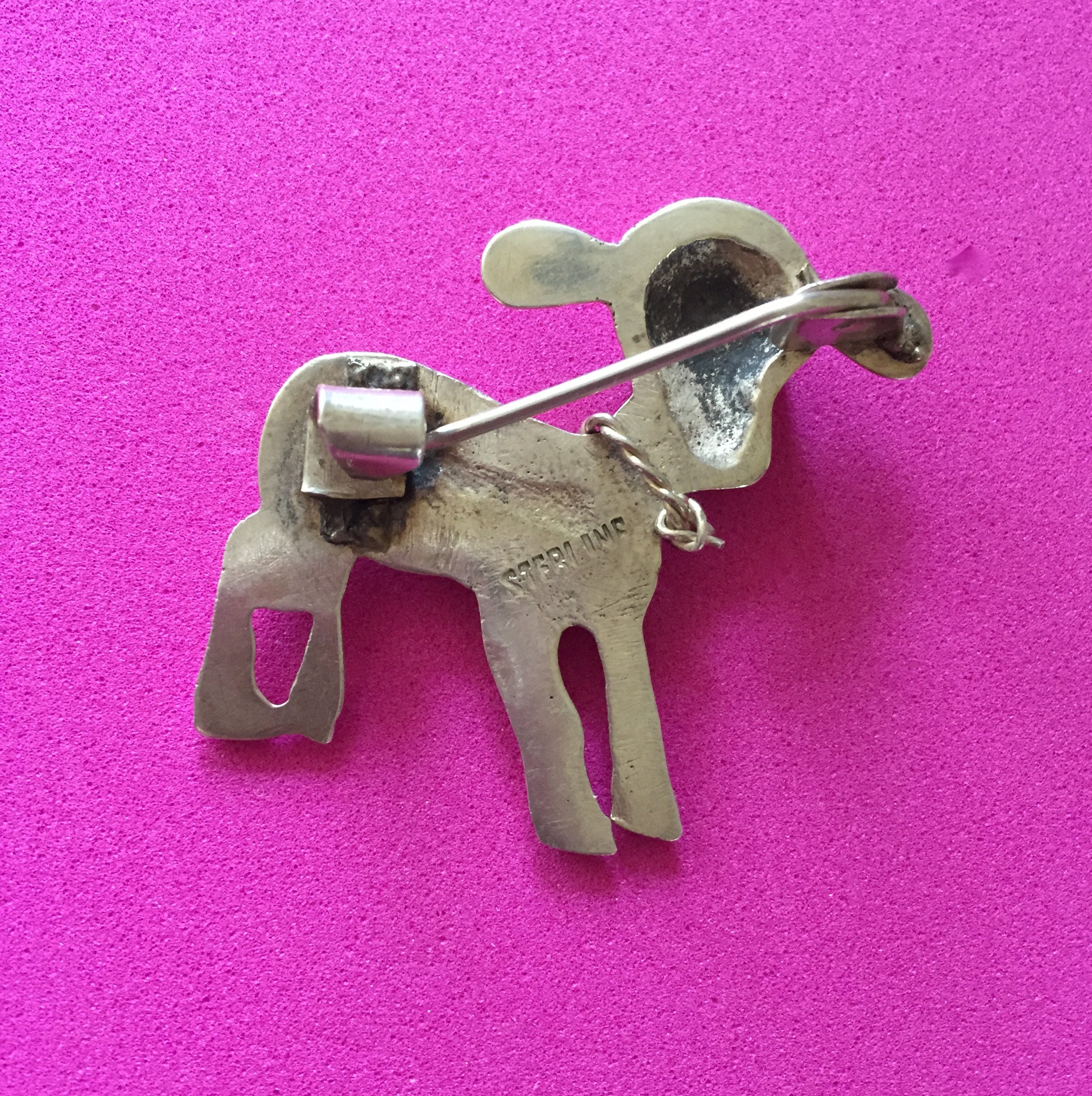 Vintage Sterling Lamb Pin/Vintage Sterling Silver Lamb - Etsy España