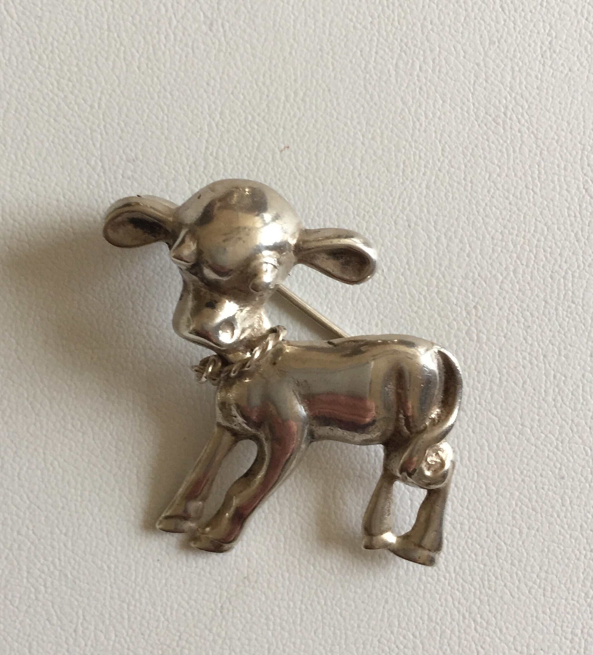 Vintage Sterling Lamb Pin/Vintage Sterling Silver Lamb - Etsy España