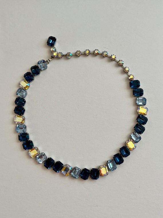 FENICHEL Rhinestone Necklace Bracelet and Earrings/FE… - Gem