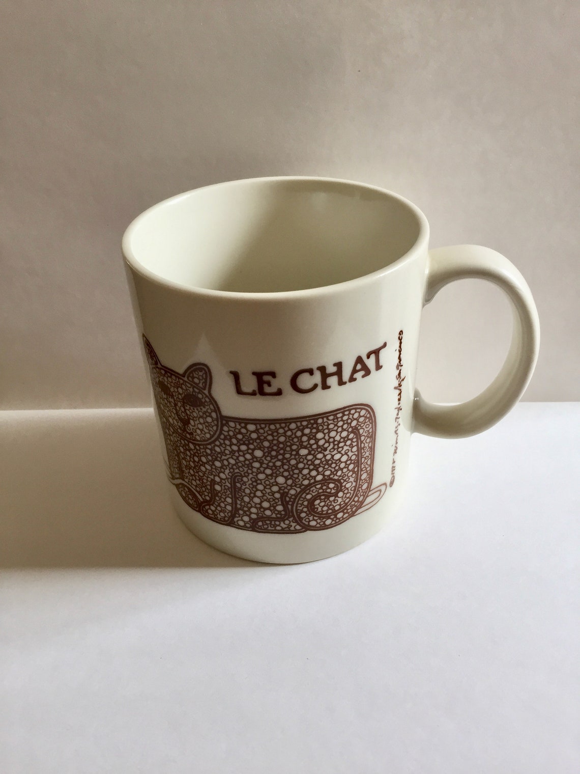 Vintage Taylor and Ng Le Chat Mug - 1978 Win Ng Design - Etsy