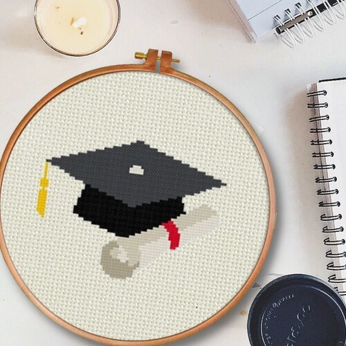 Graduation Cap and Books Instant Digital Download of Pdf - Etsy