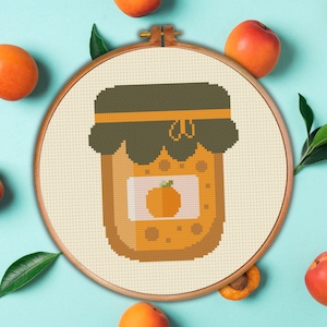 Apricot Jam PDF Cross Stitch Pattern Needlecraft - Instant Download ...
