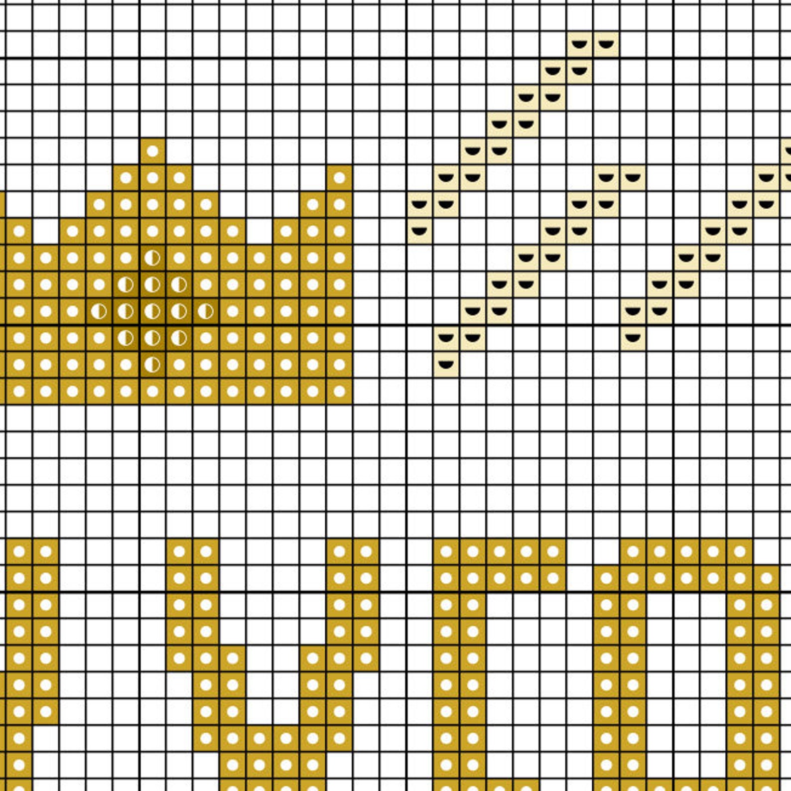 New Year 2024 PDF Cross Stitch Pattern Needlecraft - Instant Download ...