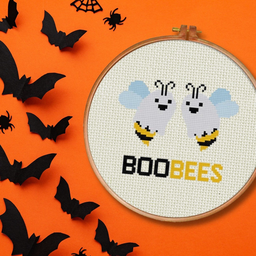 Boo Bees PDF Cross Stitch Pattern Needlecraft - Instant Download ...