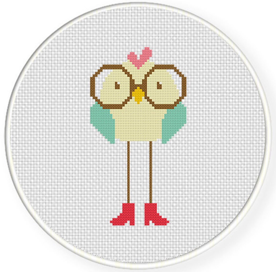 Tall Nerd Chic PDF Cross Stitch Pattern Needlecraft - Instant Download ...