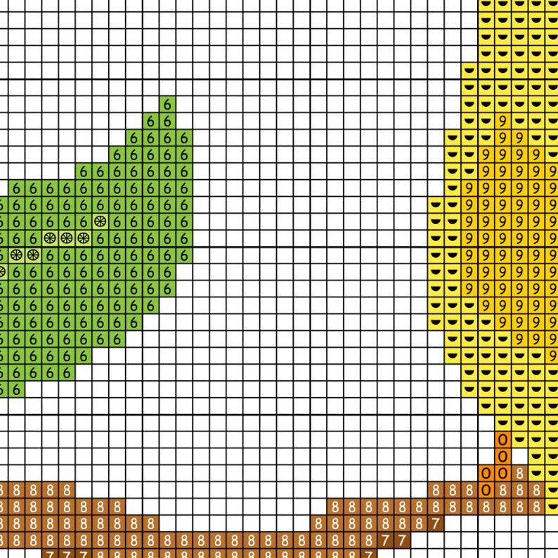 Bird on A Branch Design PDF Cross Stitch Pattern Needlecraft - Instant ...