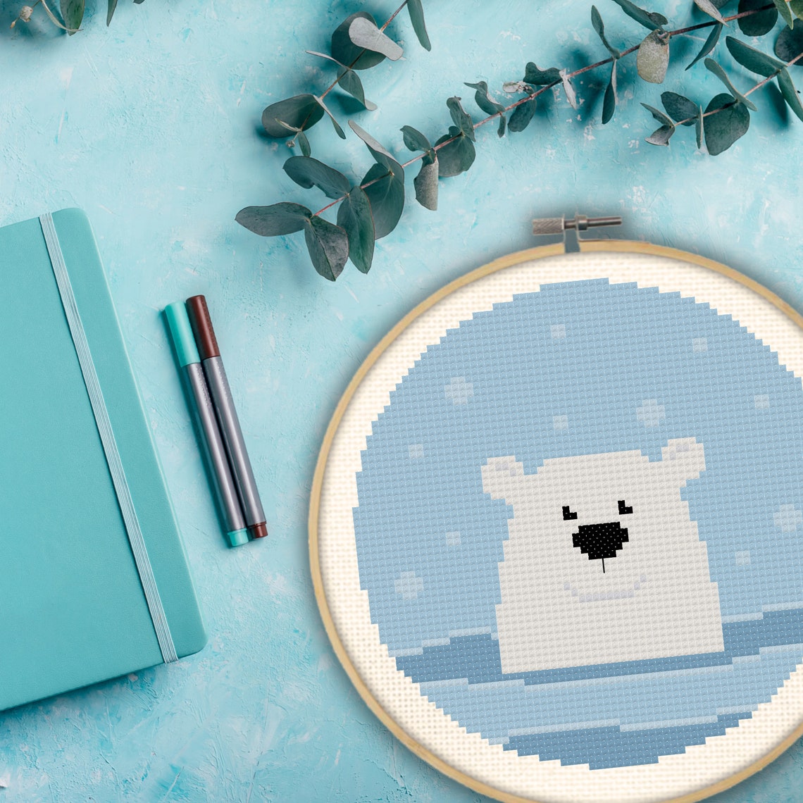 Cute Milk Carton PDF Cross Stitch Pattern Needlecraft - Instant ...