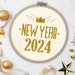 New Year 2024 PDF Cross Stitch Pattern Needlecraft - Instant Download ...