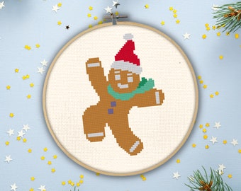 Cross Stitch Pattern Gingerbread Man - Etsy