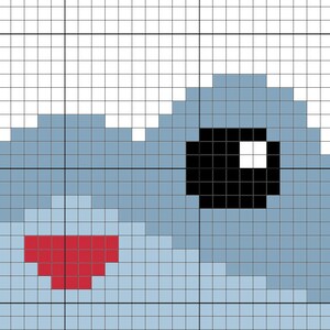 Cute Manta Ray PDF Cross Stitch Pattern Needlecraft - Instant Download ...