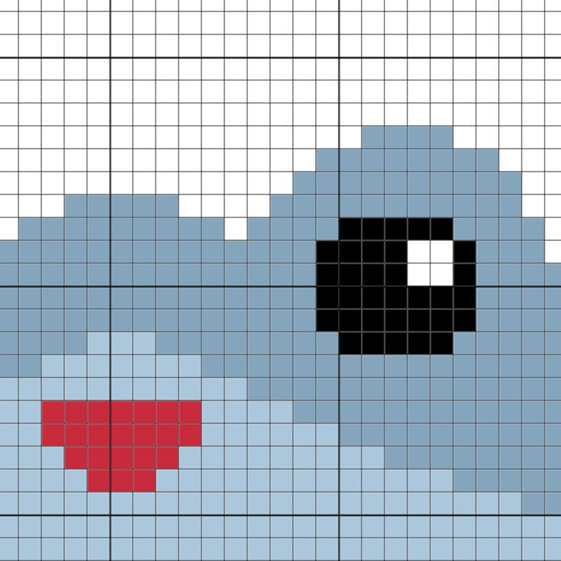 Cute Manta Ray PDF Cross Stitch Pattern Needlecraft - Instant Download ...