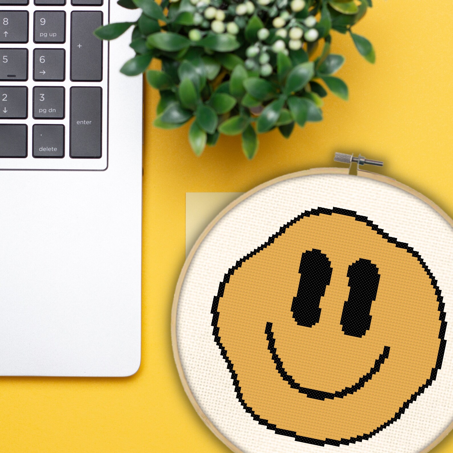 Smiley Melt PDF Cross Stitch Pattern Needlecraft - Instant Download ...