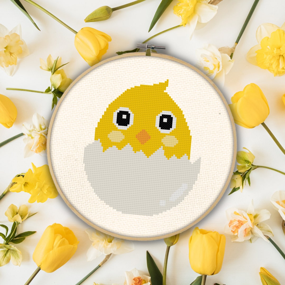 Hatch Chick PDF Cross Stitch Pattern Needlecraft - Instant Download ...