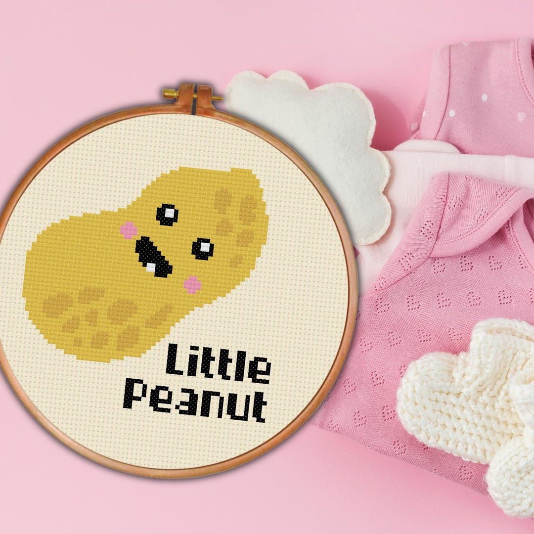 Little Peanut PDF Cross Stitch Pattern Needlecraft - Instant Download ...
