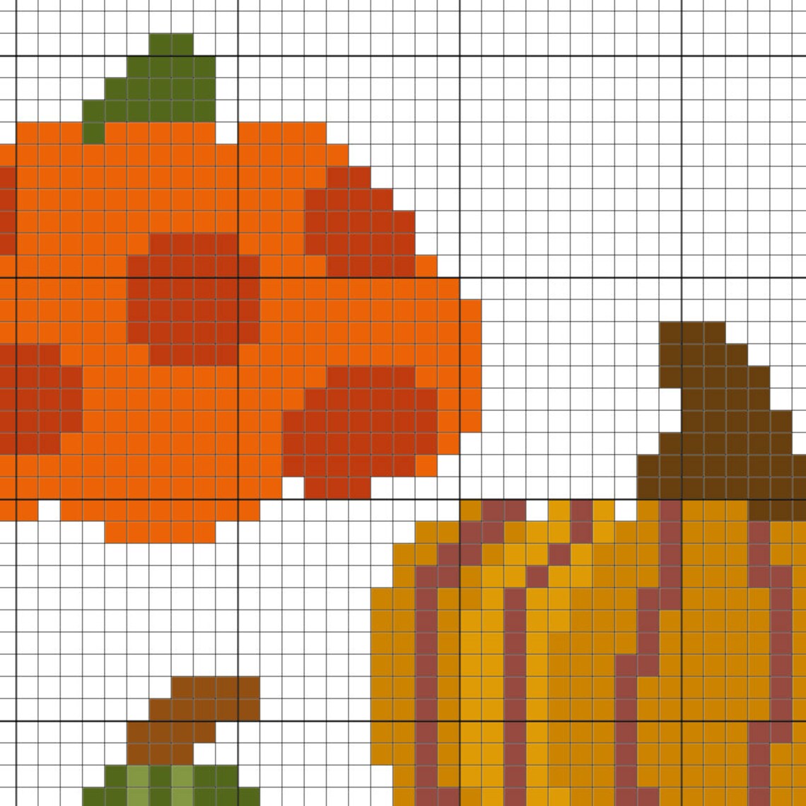 Gourd Group PDF Cross Stitch Pattern Needlecraft - Instant Download ...