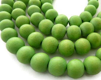 Lime Green Beads - Etsy